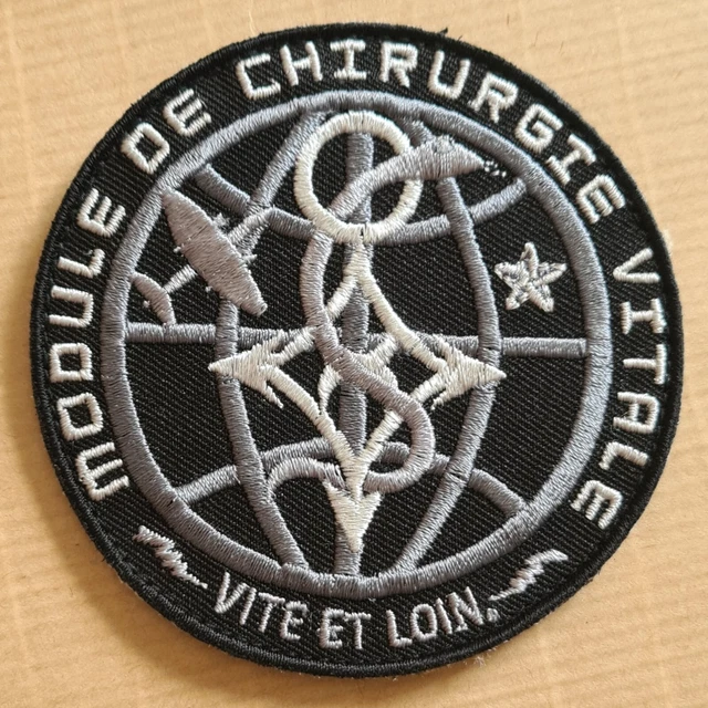 SANTÉ INSIGNE PATCH Ecusson Tissu Module de Chirurgie Vitale BV EUR 15 ...