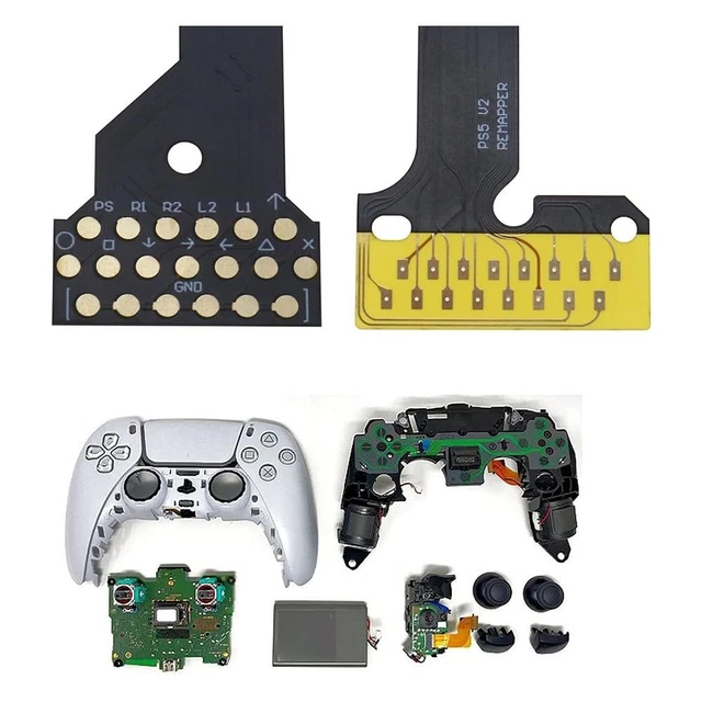 DIY SOLDERED REMAP Board Gaming Controller Remapper Flex Ribbon Cable ...