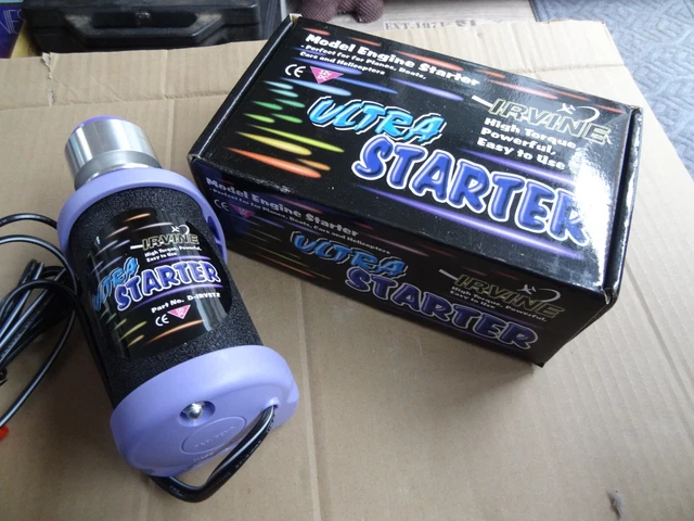 IRVINE ULTRA STARTER Model Engine Starter £15.00 - PicClick UK