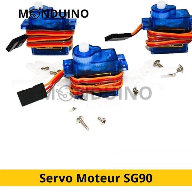 SERVO MOTEUR SG90 RC DIY 9G Arduino Raspberry robotique DIY RC 5V ...