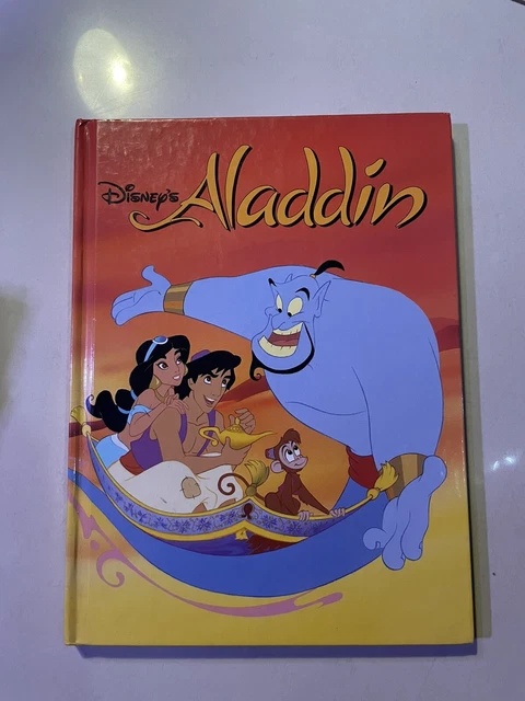 ALADDIN HARDCOVER BOOK Storybook 1992 Disney Classic Series £14.24 ...