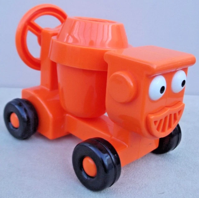 CBEEBIES BOB THE Builder DIZZY The Orange Cement Mixer PULL BACK & GO ...