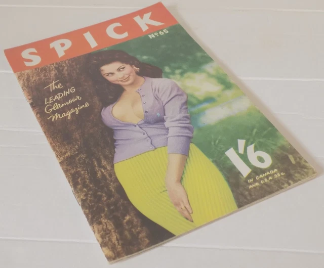 SPICK MAGAZINE NO.65, April 1959. Glamour Photography, Complies eBay No ...