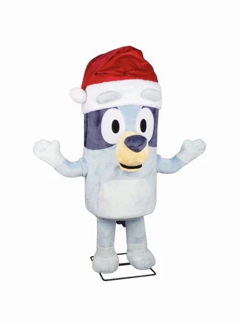BLUEY 4FT ANIMATED Life Sized Musical Christmas Animatronic Arms Move ...