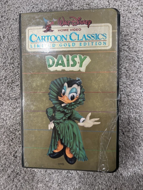 WALT DISNEY CARTOON classics vhs Limited Edition Gold Daisy SEALED £33. ...