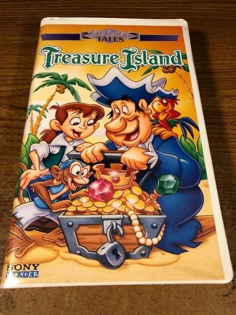 TREASURE ISLAND VHS Enchanted Tales $19.99 - PicClick AU