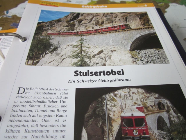 MODELLBAHN SCHRITT FÜR Schritt 6 B Gebirgsbahn Stullsertobel Schweiz EUR 4,60 - PicClick DE