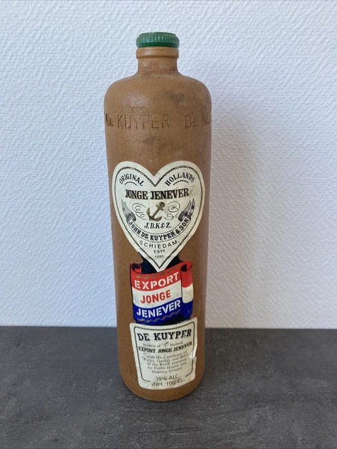 ANCIENNE BOUTEILLE GENIEVRE Schnaps Jonge Jenever De Kuyper 100cl Entame EUR 49,90 - PicClick FR