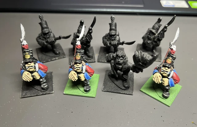 ORC LINE INFANTRY Alternative Armies Flintloque Slaughterloo 54503 8 x ...