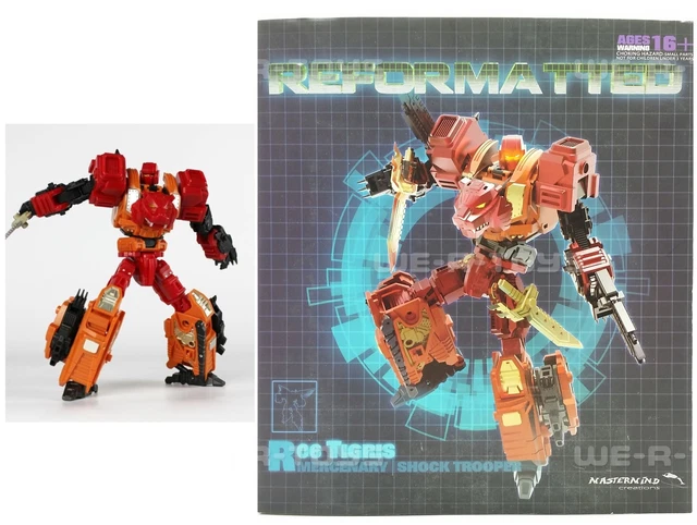 REFORMATTED R06 TIGRIS Shock Trooper Mastermind Creations Transforming ...