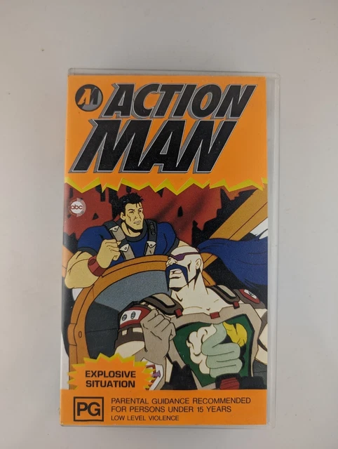 ACTION MAN VHS Vintage Video Tape 1995 Explosive Situation PG ABC £17.16 - PicClick UK