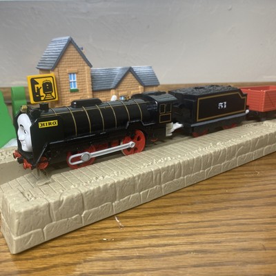 THOMAS & FRIENDS TrackMaster Talking Hiro Motorized Train Engine ...