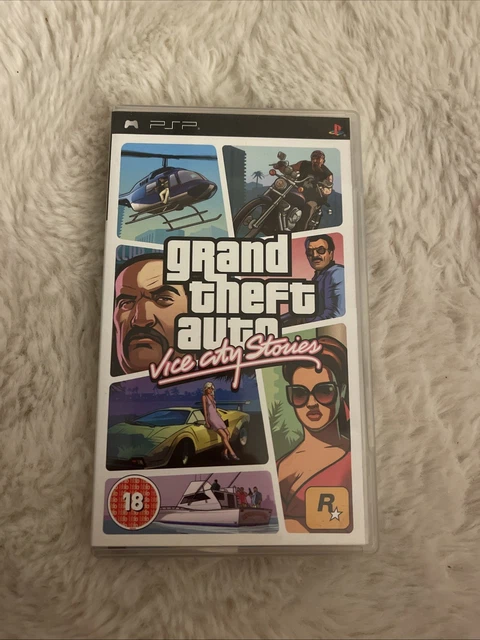 GRAND THEFT AUTO Vice City Stories Sony PSP Rockstar Games 2006 Edition ...