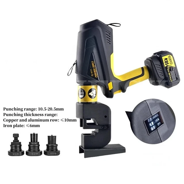 DRILLING MACHINE EZ-1220H Rechargeable Portable Hydraulic Punching ...