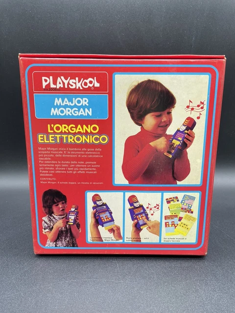1980# MB PLAYSKOOL Major Morgan The Electronic Organ NEW OLD STOCK #LY ...