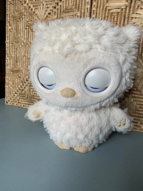 GUND INTERACTIVE SLEEPY Eye plush Owl With Soothing Tunes / white noise ...