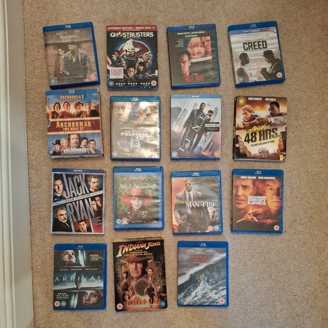 BLU RAY DVD bundle - various titles - all good condition - 20 films (15 ...