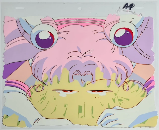 SAILOR MOON ANIMATION Production Cel Including Genga Douga: 3099 EUR ...