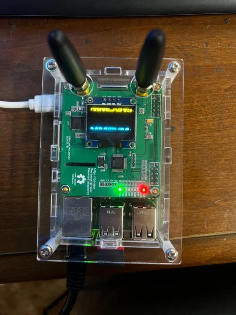RASPBERRY PI-STAR DUPLEX hotspot YSF DMR D* P25 16 Gb. Pi-star 4.1 / R ...