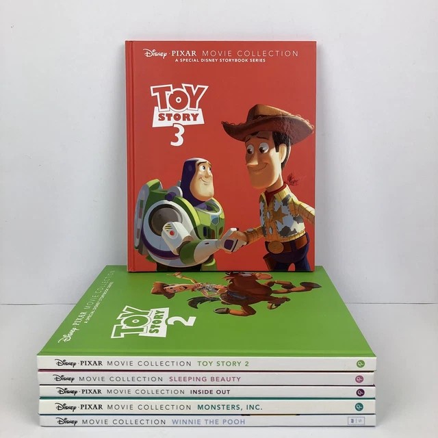 DISNEY PIXAR MOVIE Collection Books-Toy Story2,3, Monster’s Inc, Winnie ...