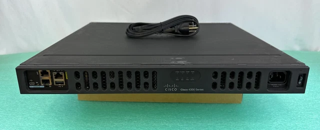 CISCO ISR4331/K9 INTEGRATED Services Router ISR4331 - KEIN UHRPROBLEM ...