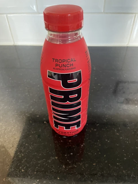 PRIME HYDRATION ENERGY Drink 500ml by Logan Paul & KSI - Tropical Punch ...