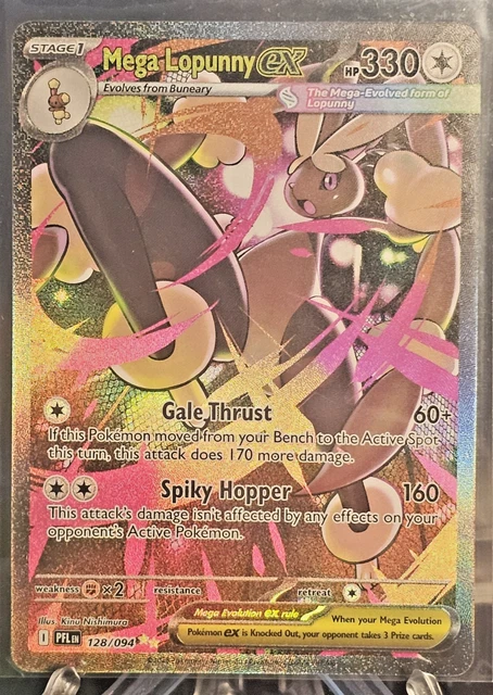 POKÉMON: MEGA LOPUNNY EX 128/094 SIR Phantasmal Flames £26.63 - PicClick UK