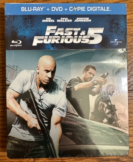 FAST AND FURIOUS 5 - Blu-ray Steelbook - Neuf EUR 8,00 - PicClick FR