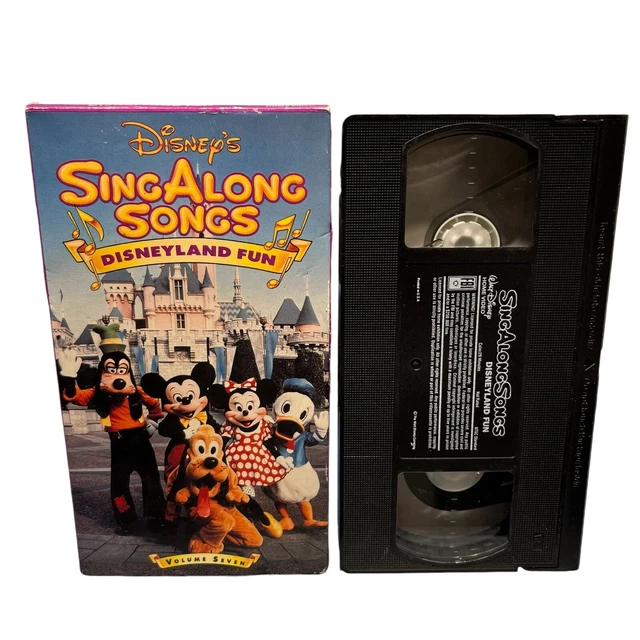 DISNEYS SING ALONG Songs - Disneyland Fun: Its a Small World VHS 1993 Classic £8.24 - PicClick UK