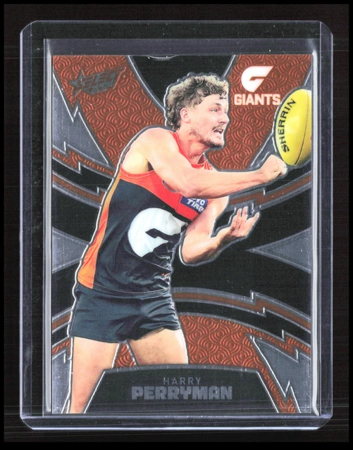 AFL 2024 SELECT Luminous Thunder GWS Giants Harry Perryman 171/599 Card ...