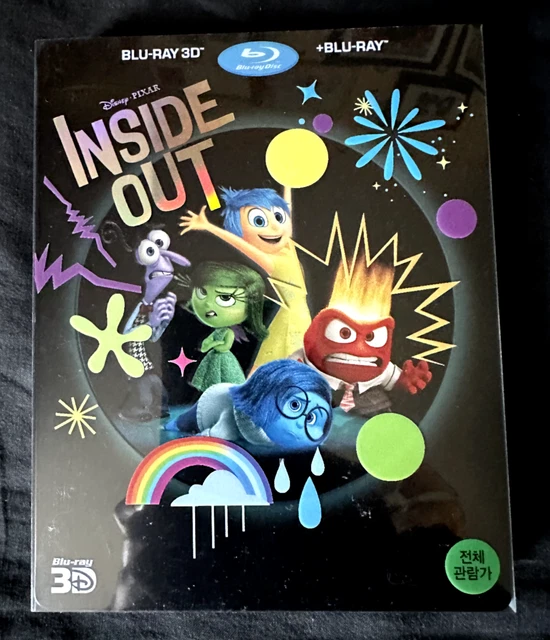 INSIDE OUT ZAVVI Exclusive 3D + 2D Steelbook w/ Korean PET Slip ...