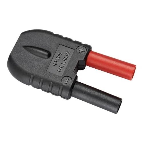 FLUKE 80AK-A THERMOCOUPLE Adapter K-Type Mini Connector to Dual Banana ...
