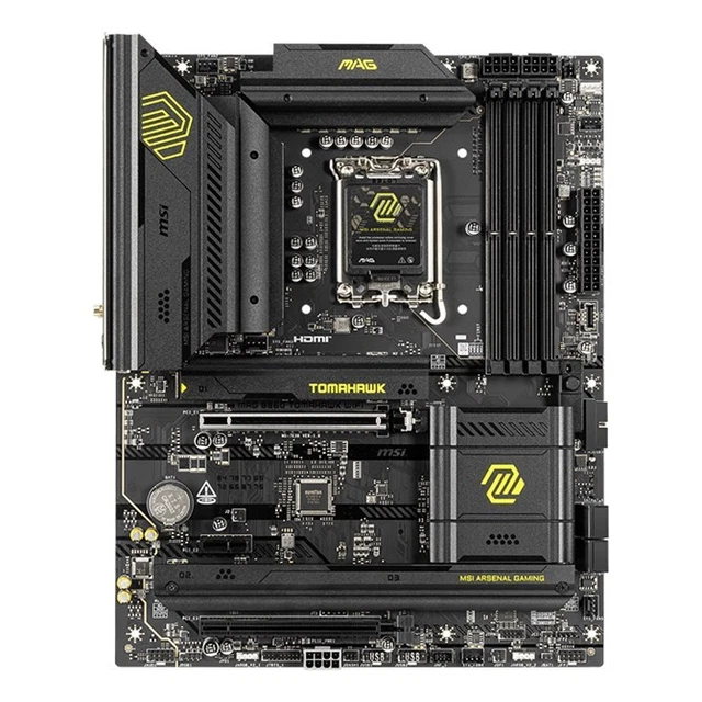 MSI MAG B860 TOMAHAWK WIFI Motherboard Intel B860 LGA 1851 Socket V1 ...
