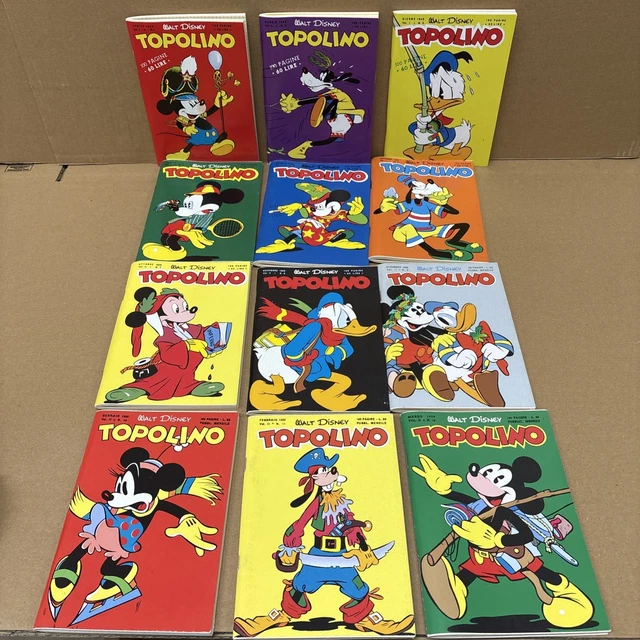 TOPOLINO LIBRETTO ANASTATICA Gli Anni D'oro Di Topolino Corriere Della ...
