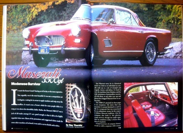 [EUROPEAN CAR] EUROPEAN Car Magazine USA May 1999 £45.14 - PicClick UK