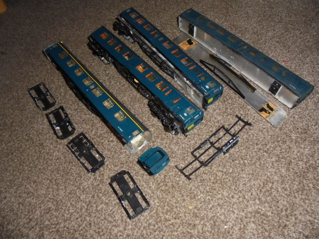 OO SCALE MTK Kit Built 4Tc Emu Br Blue Part Made Unpowered £29.95 ...