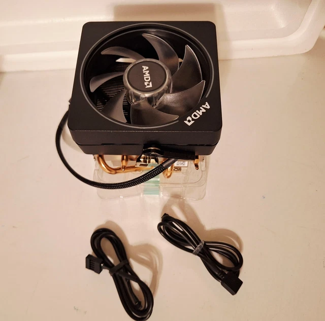 AMD WRAITH PRISM RGB Cooler CPU Heatsink Fan (AM4 AM5) 712-000075 $29. ...