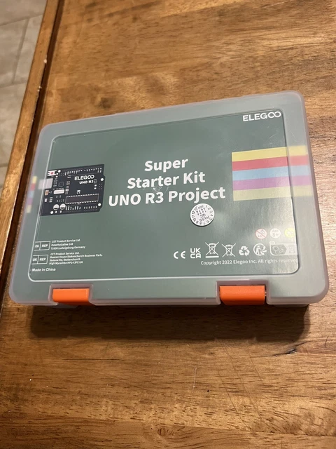 ELEGOO UNO PROJECT Super Starter Kit with Tutorial and R3 Compatible ...