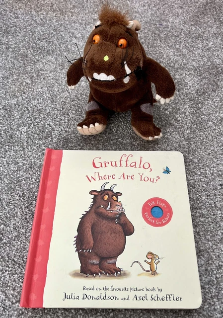 THE GRUFFALO SOFT Toy & Lift The Flap Felt Book Julia Donaldson ...