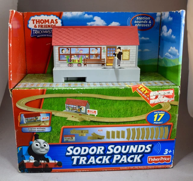 RARE THOMAS AND Friends Trackmaster Sodor Sounds Track Pack Fisher ...