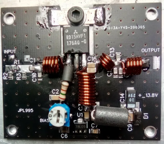 FM LINEAR AMPLIFIER 15 Watt Broadband Broadcast New £54.22 - PicClick UK