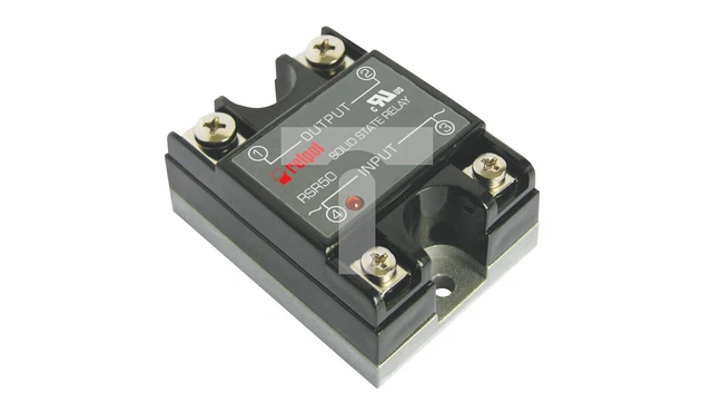 SOLID STATE RELAY 1-pole 40A 240V AC input 4-32V DC RSR50-D32-A0-24-400 ...