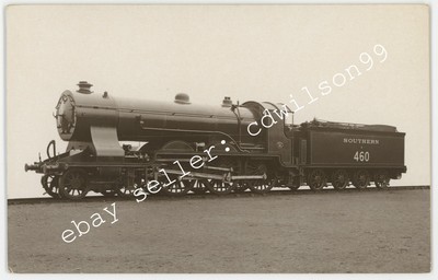 SR EX LSWR No. E460 T14 4-6-0 Loco Postcard - Southern Railway - Lot ...