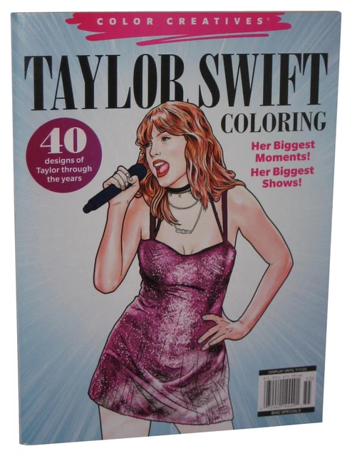 LIVRE BROCHÉ TAYLOR Swift Coloring Color Creatives 2025 EUR 13,70 ...