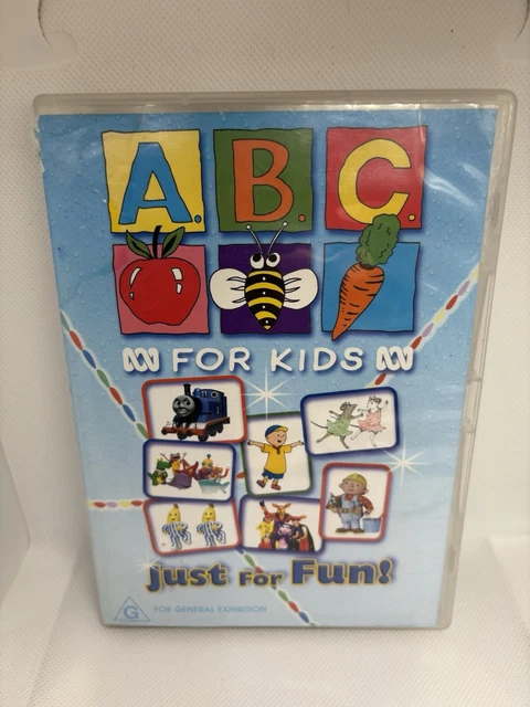 ABC FOR KIDS Compilation-Just for Fun! (DVD, 2000) $17.00 - PicClick AU