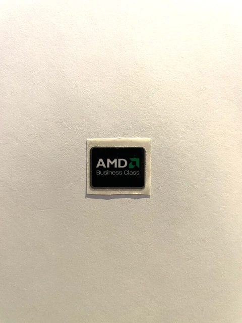 AMD BUSINESS CLASS Sticker Case Badge PC Computer Logo New from EU $3. ...