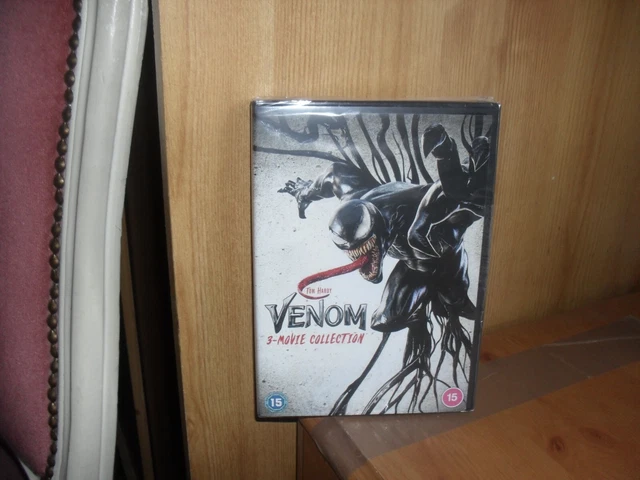 VENOM: 3-MOVIE COLLECTION DVD (2025) Tom Hardy, Fleischer (DIR) cert 15 ...