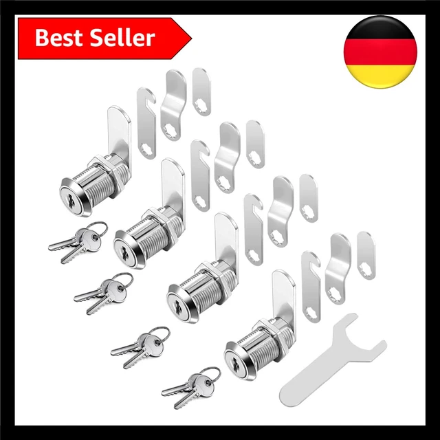 YOUTU 4 STÜCK Briefkastenschloss Möbelschlösser Zylinderschloss Verschiedensc... EUR 28,97 ...