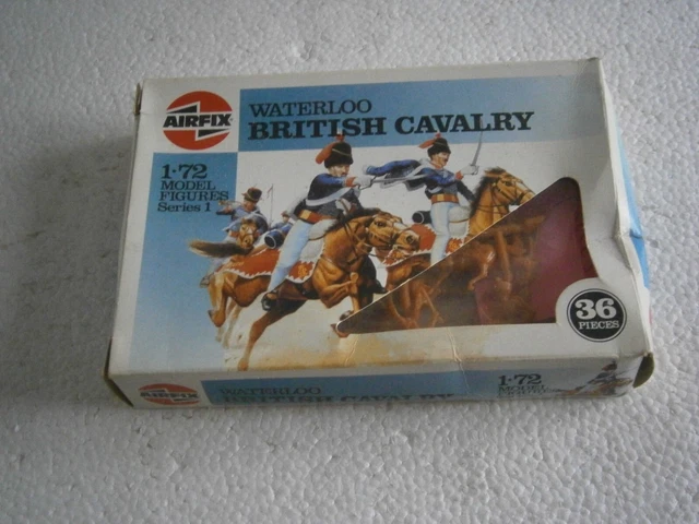 MAQUETTE FIGURINE CAVALERIE BRITISH (Napoleon) AIRFIX - 1/72 - VINTAGE ...