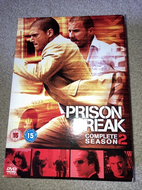 PRISON BREAK DVD Complete Season 2 Box Set Discs In Mint Condition ...